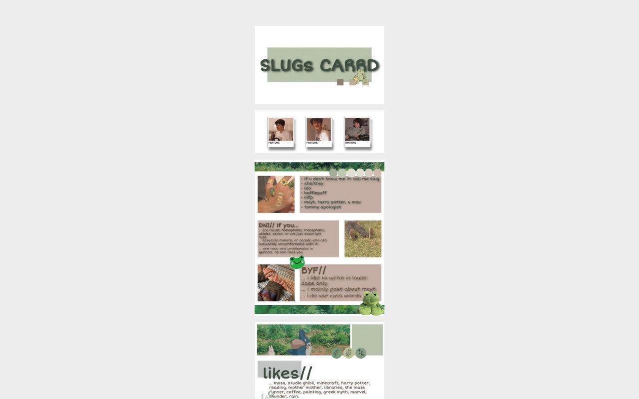 sluggabuggscarrd